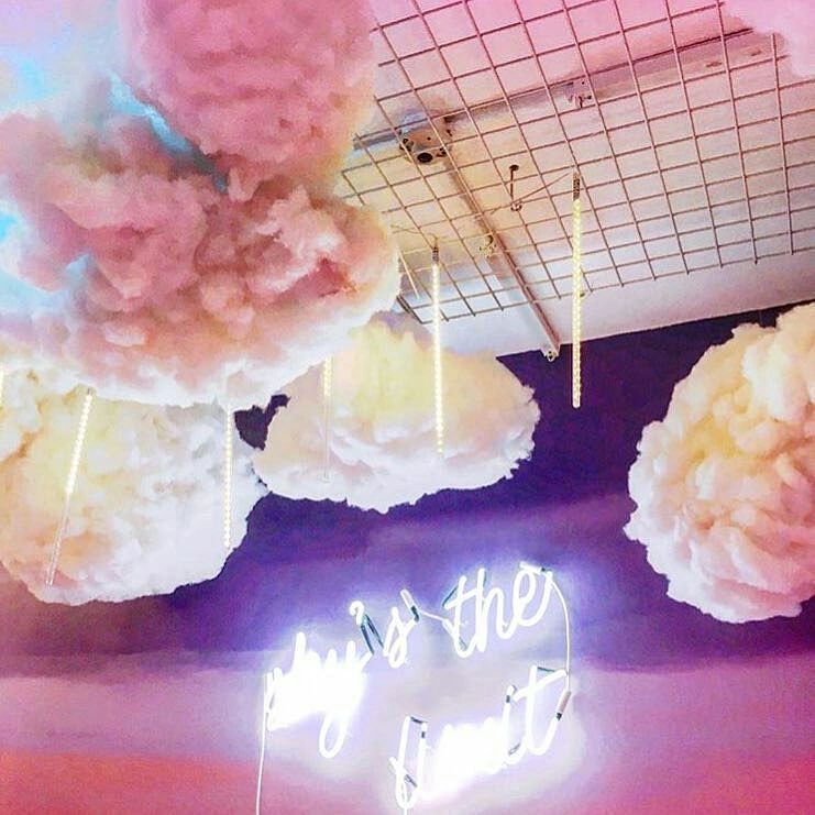 Contact | Floating Cotton Candy