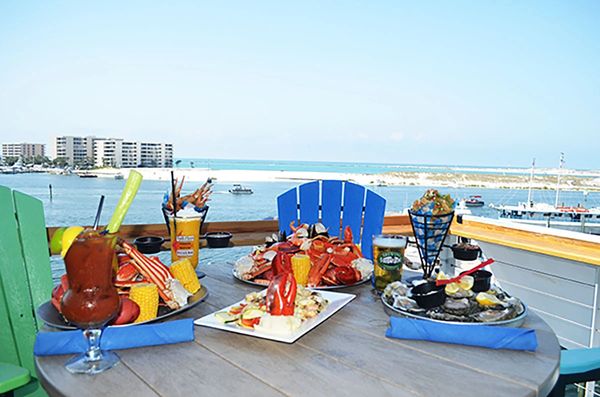 TAILFINS Destin - Breakfast Lunch Dinner On the Docks with Open Air ...