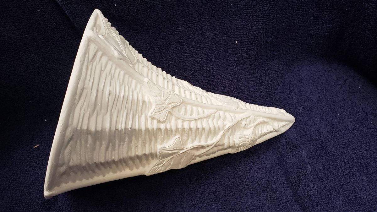 Ceramichrome 2658 Cornucopia - Bisque (Ready to Paint)