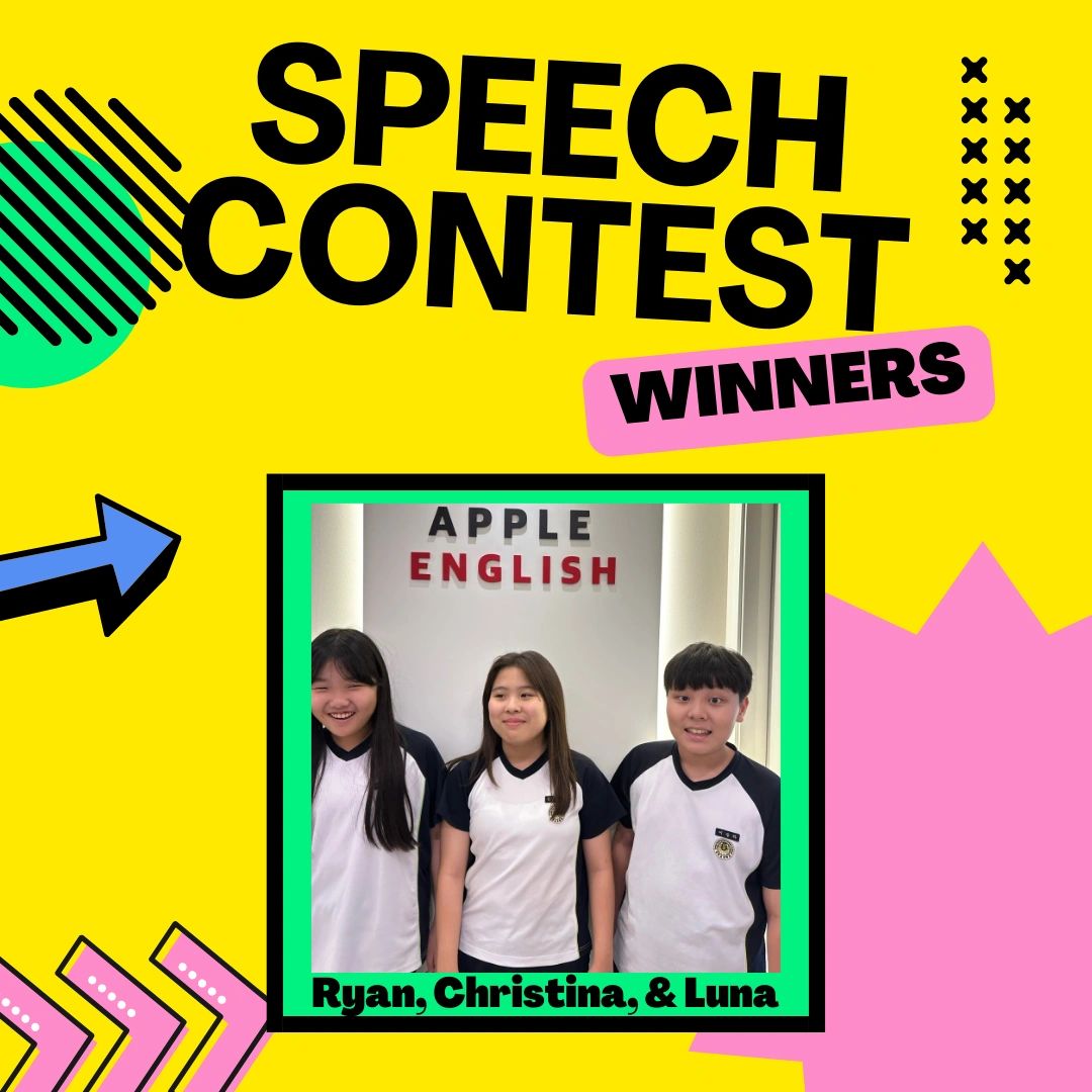 Speech Contest Winners!