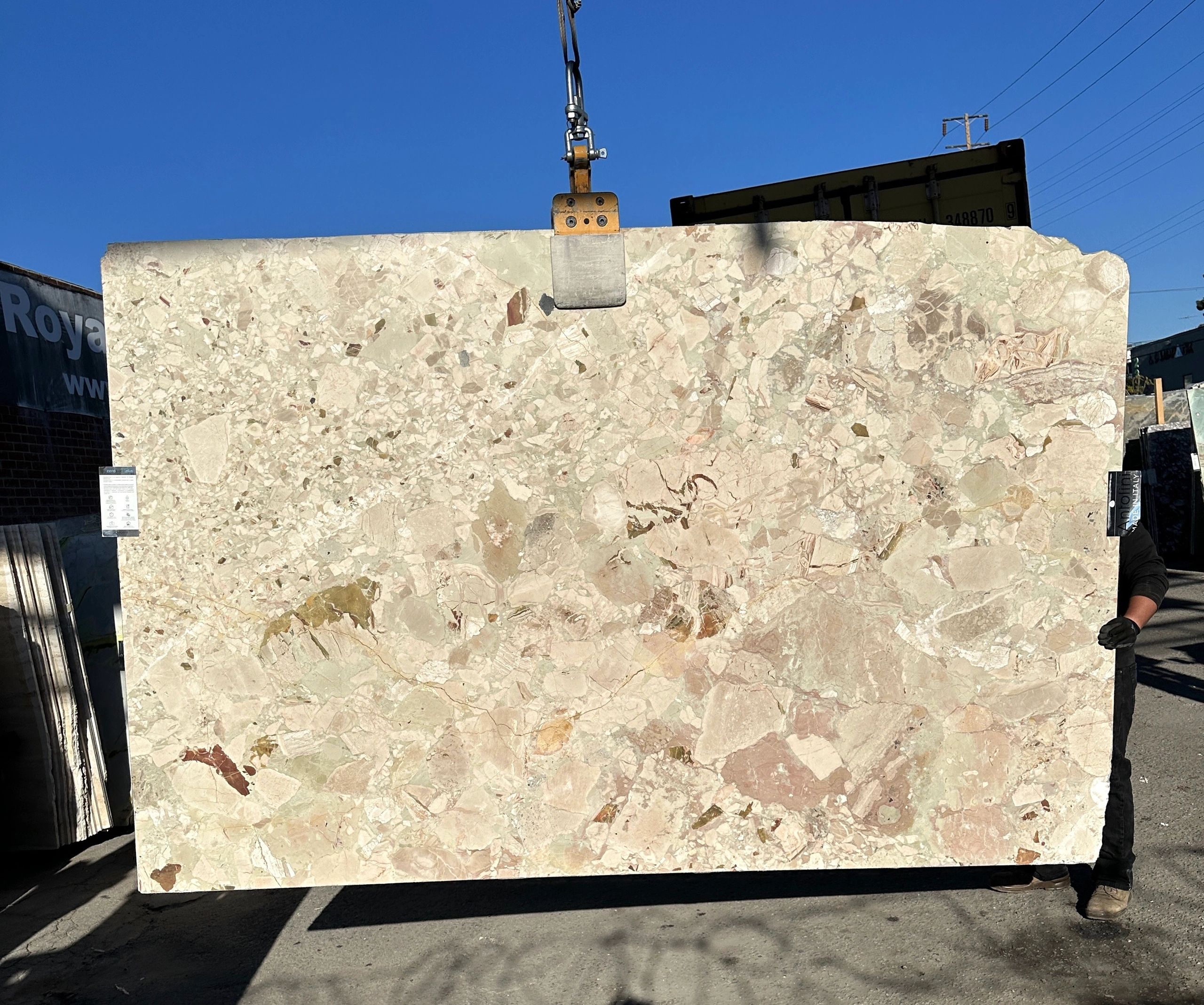 2 cm Antolini Antique Ceppo Crema Super Extra Honed Finish Marble