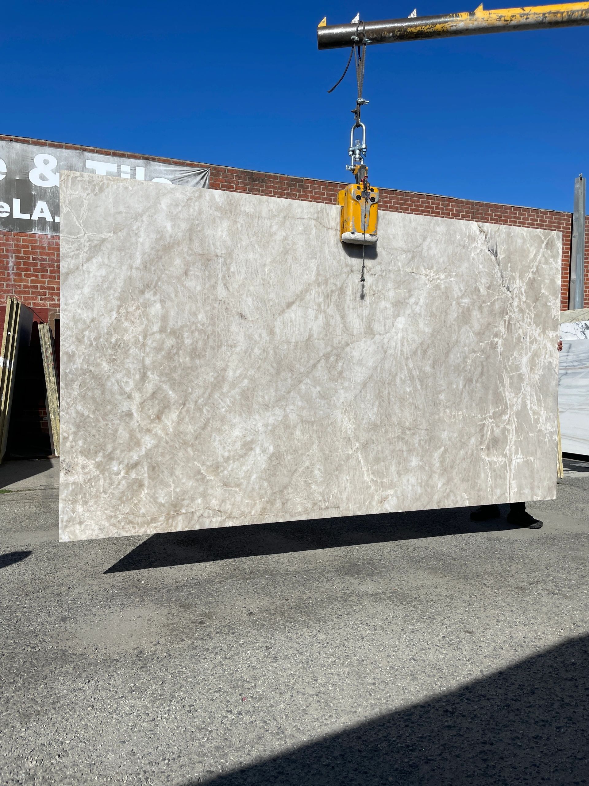 Antolini Cristallo Smoke Polished Quartzite Slab from Royal Stone