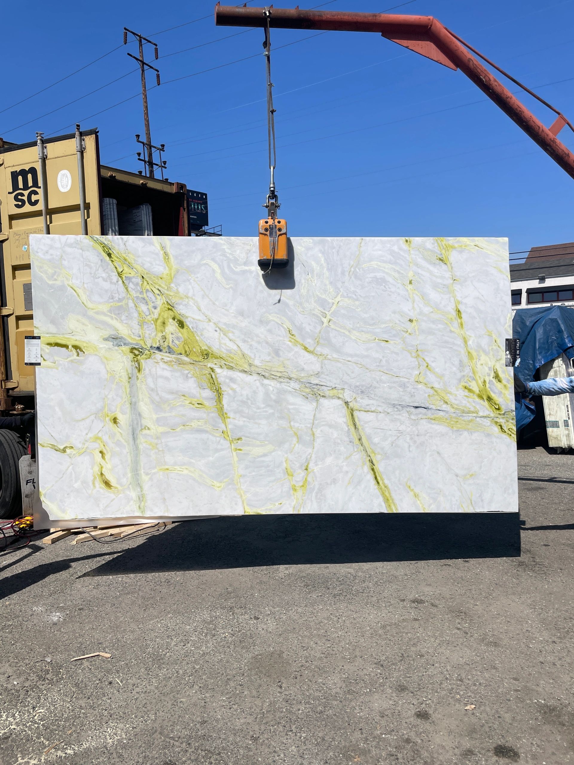 Antolini Sky Jade Marble Slab Polished 130 x 76