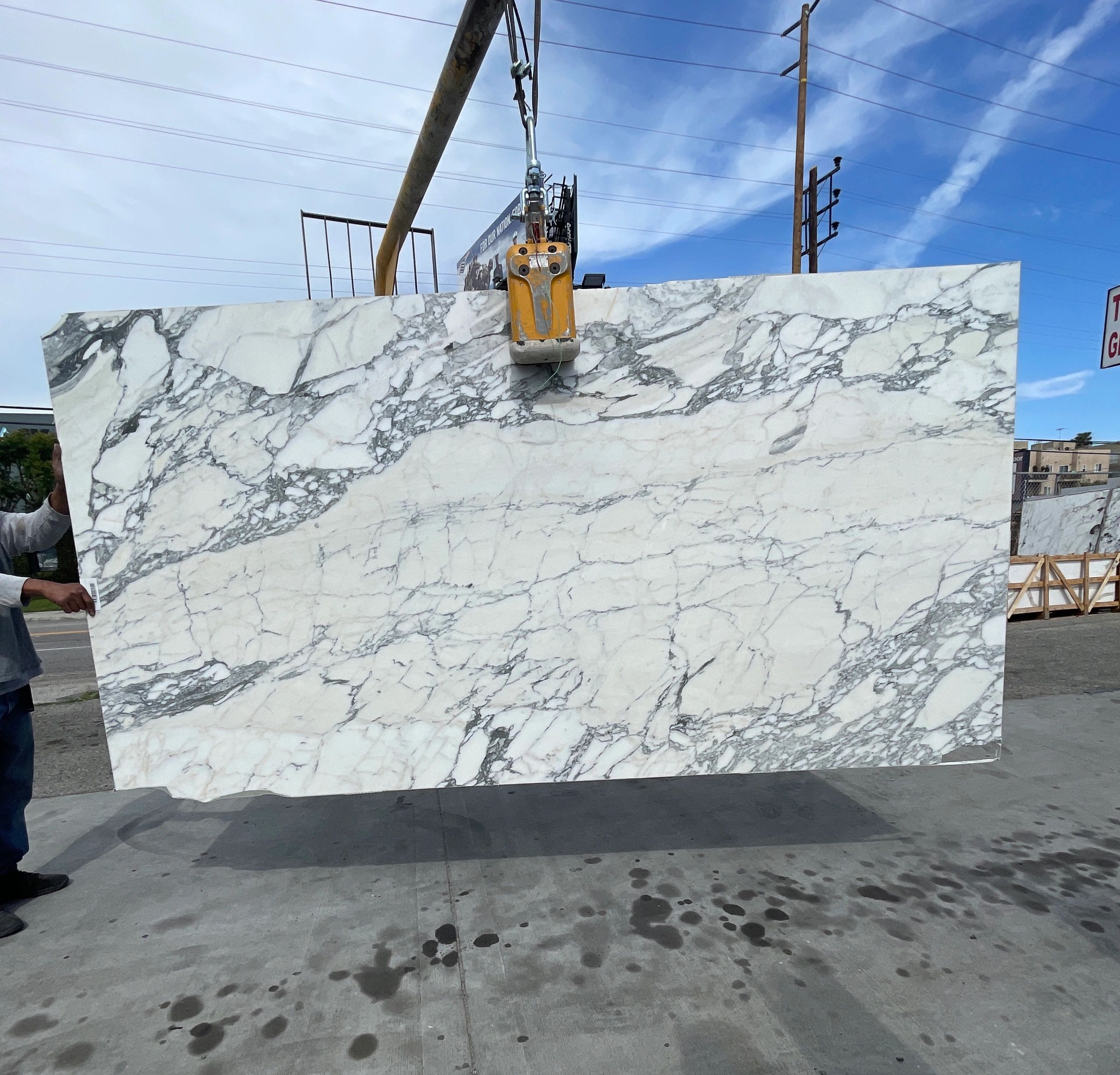 Arabescato Altissimo Marble slabs from Royal Stone
