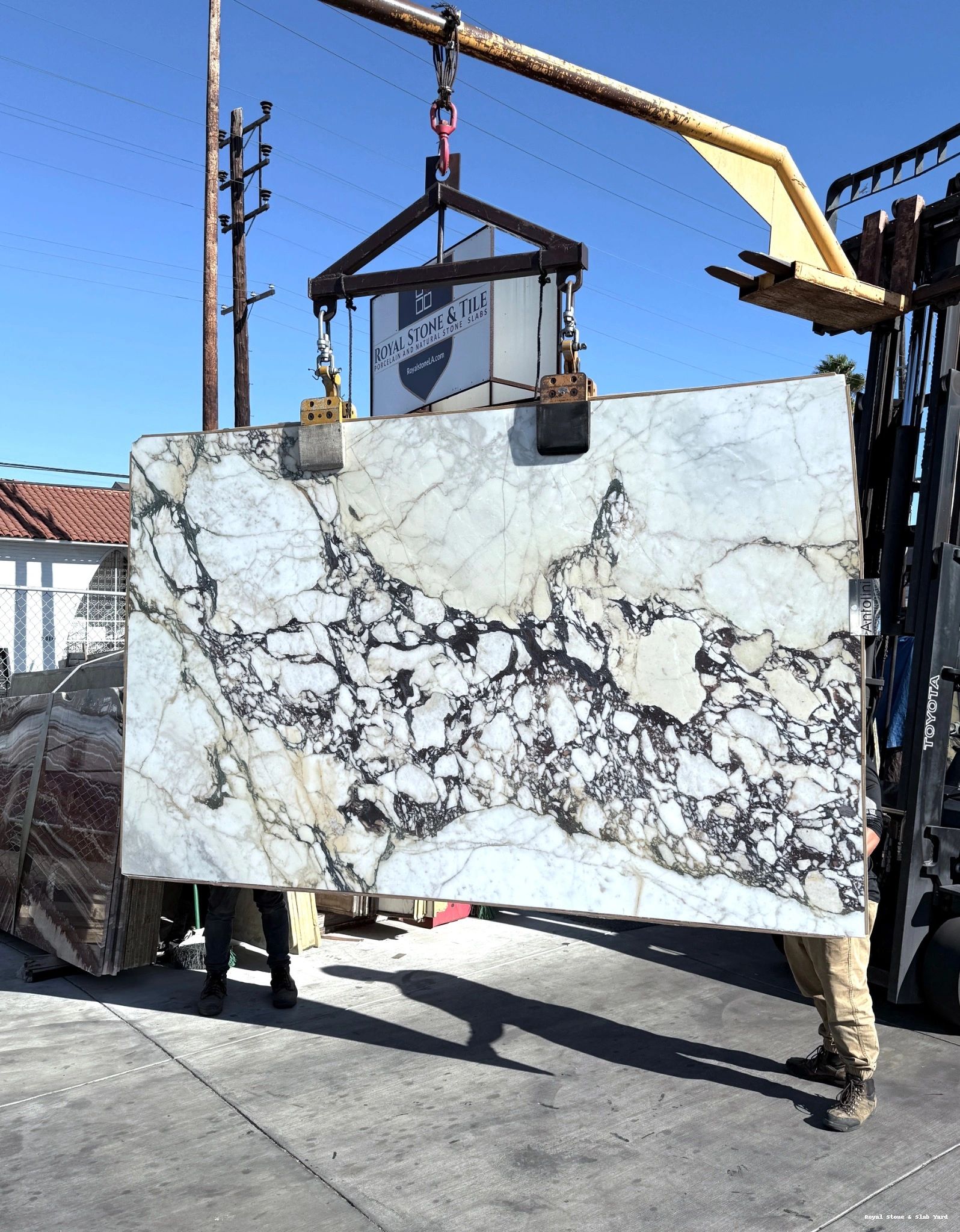 Antolini Calacatta Viola Super Extra Honed Marble Slab 78x126