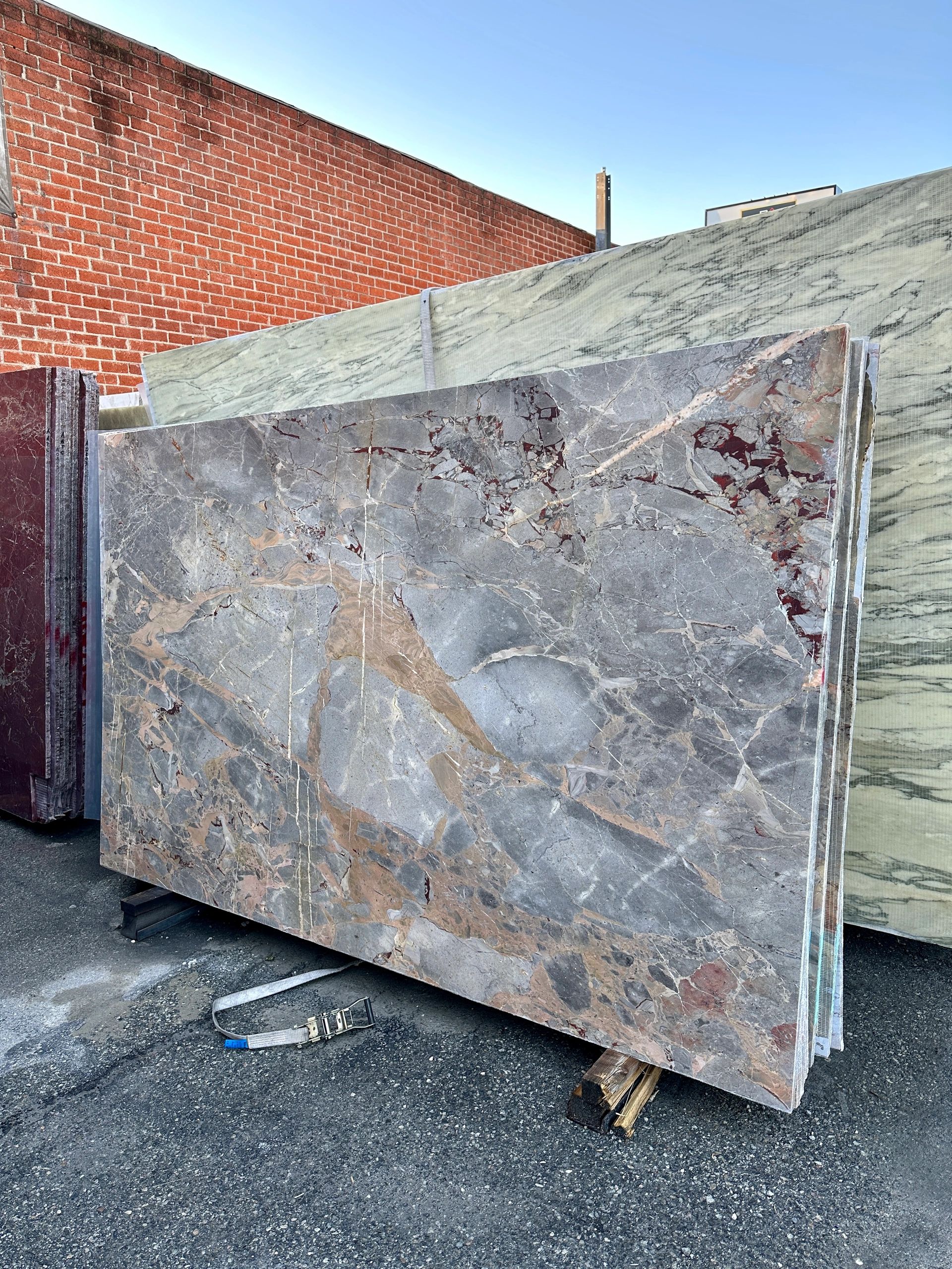 Breccia de Vendome Marble Slab Polished 63x101