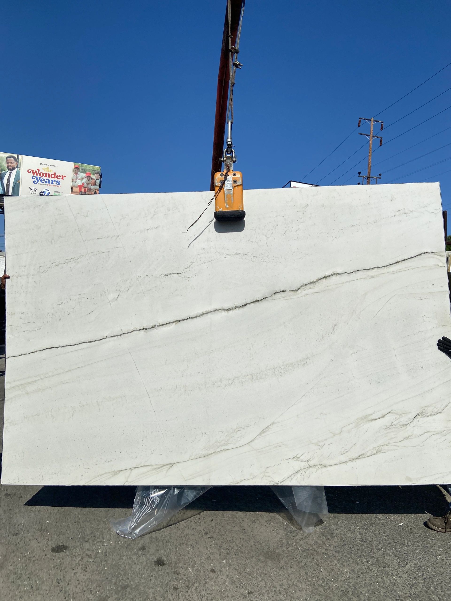 Mont Blanc luxurious quartzite slab
