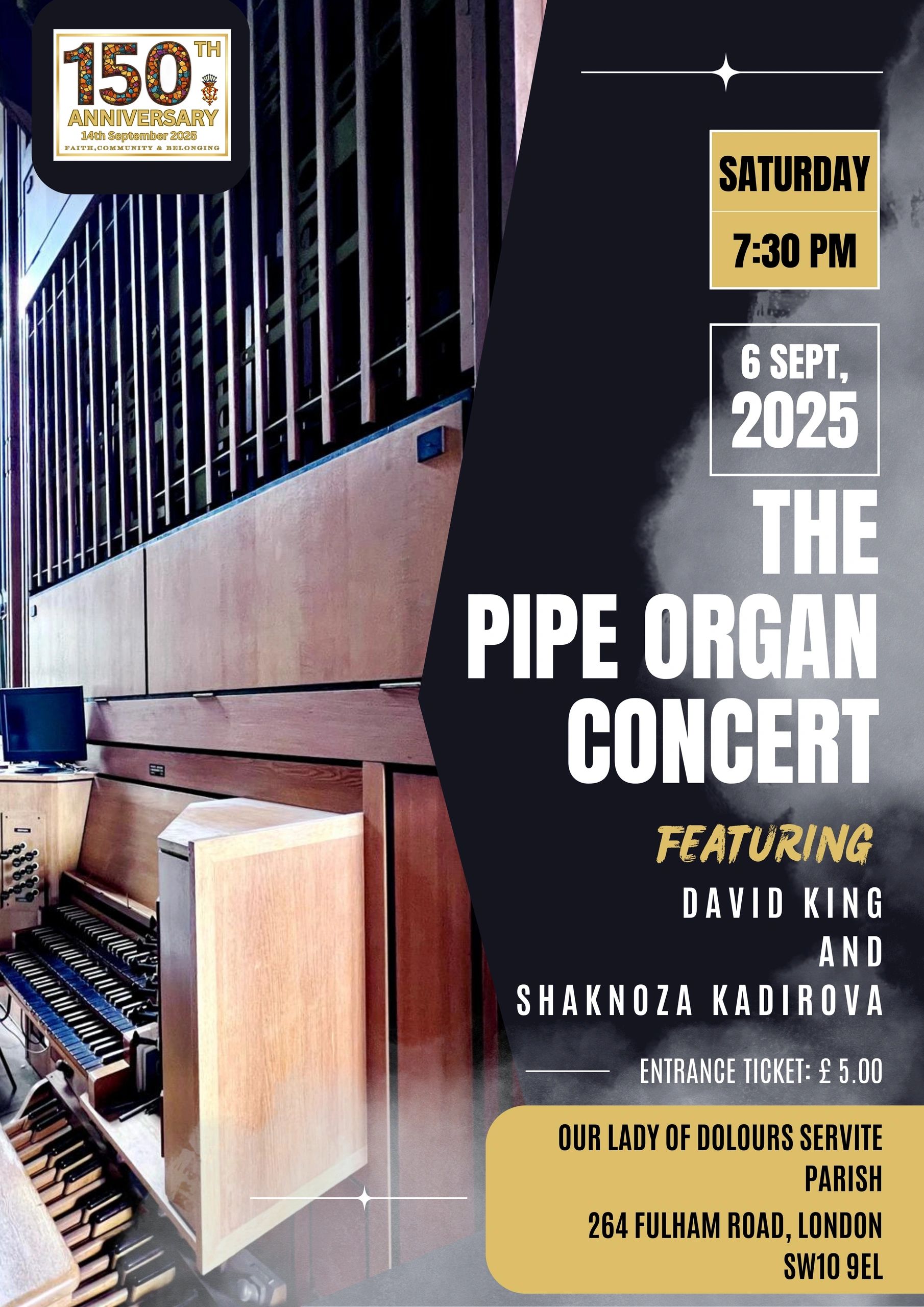 A Night of Majestic Music: The Pipe Organ Concert
