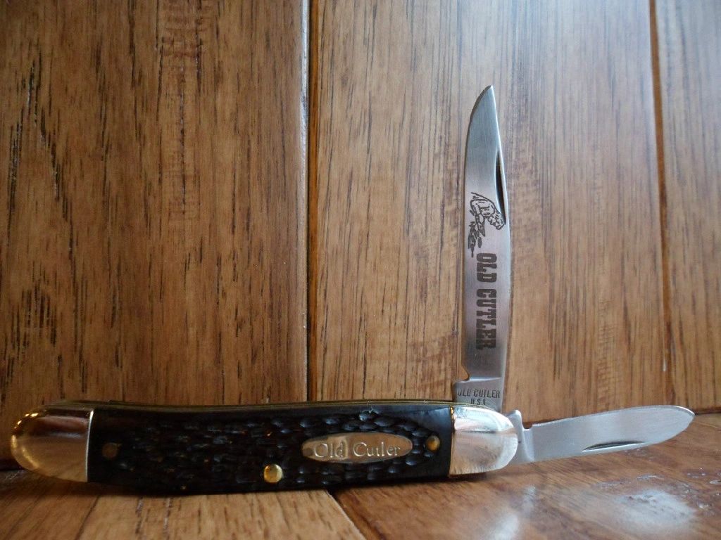 Old Cutler Black Jigged Mini Stockman