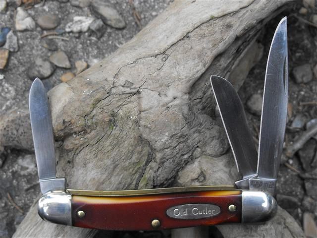 Old Cutler Ridged Mini Stockman-BS