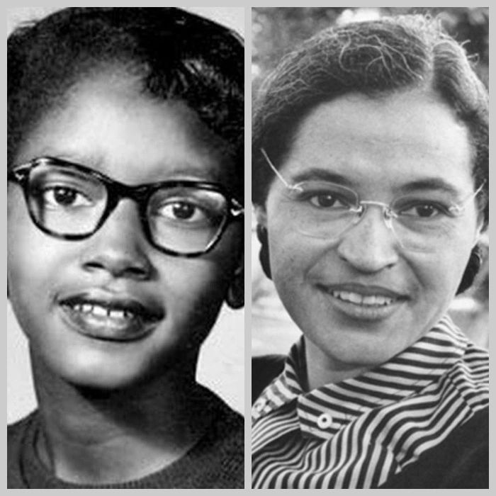 Claudette Colvin And Rosa Parks