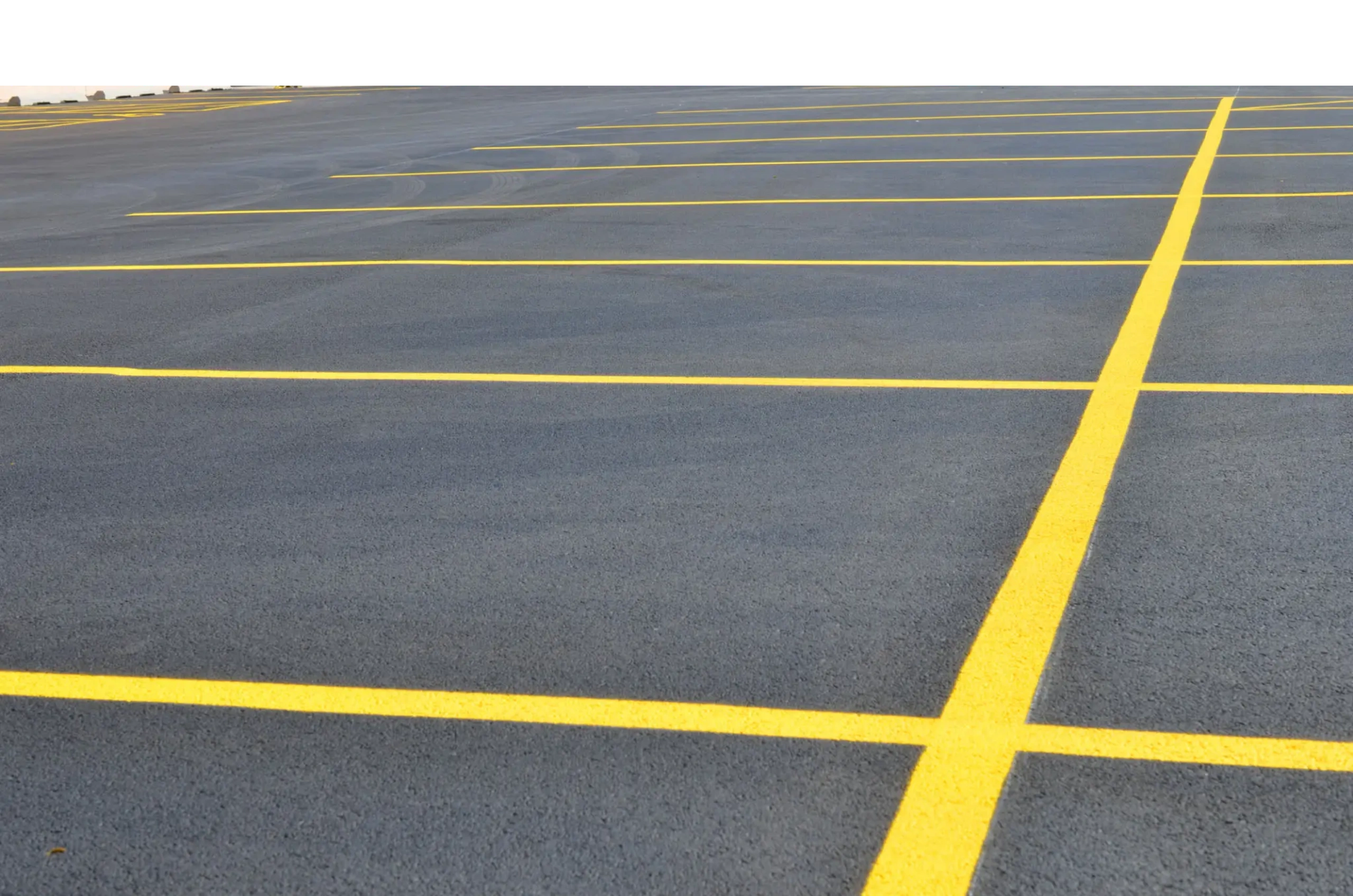 Our Quality Paint Striping for Your Lot
