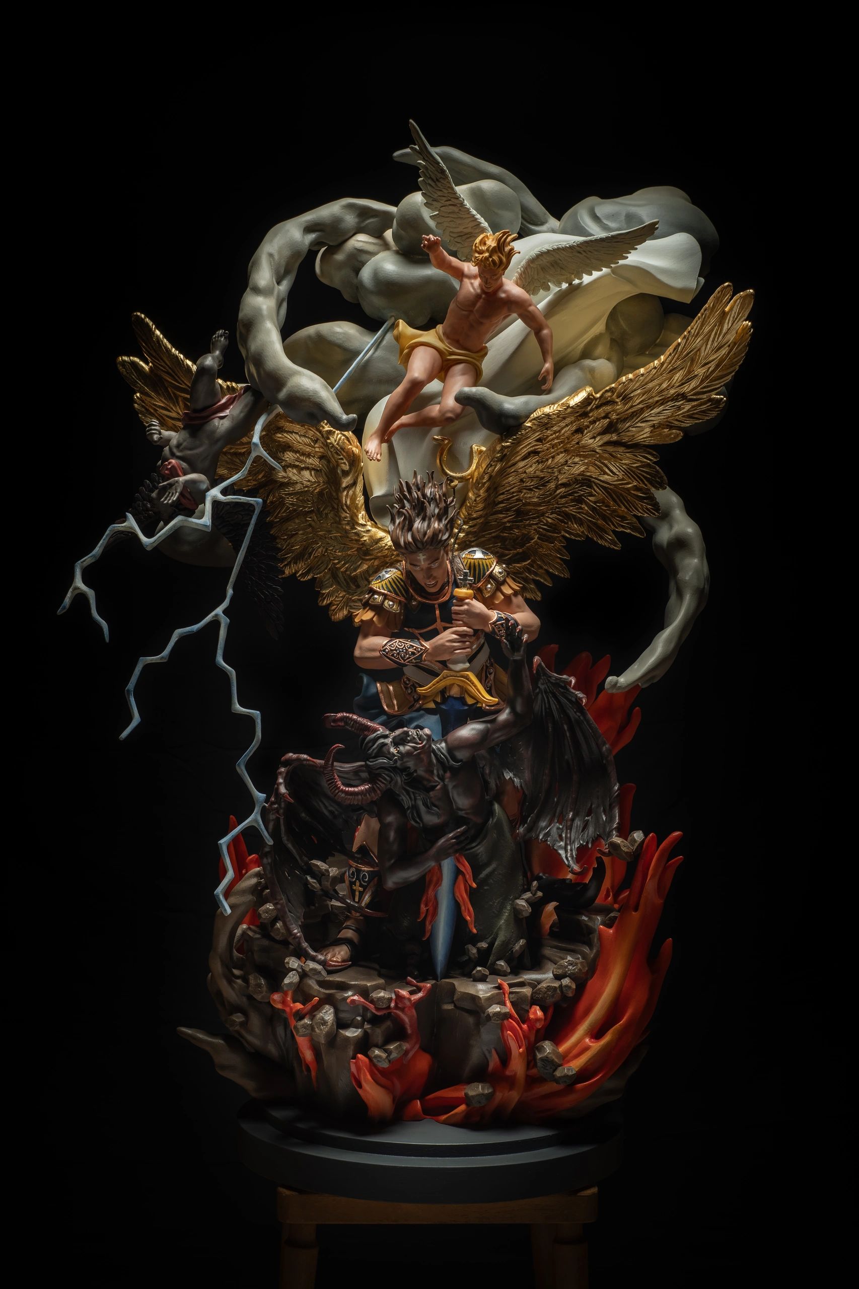 Discover Hand-Painted Statues of Faith and History
