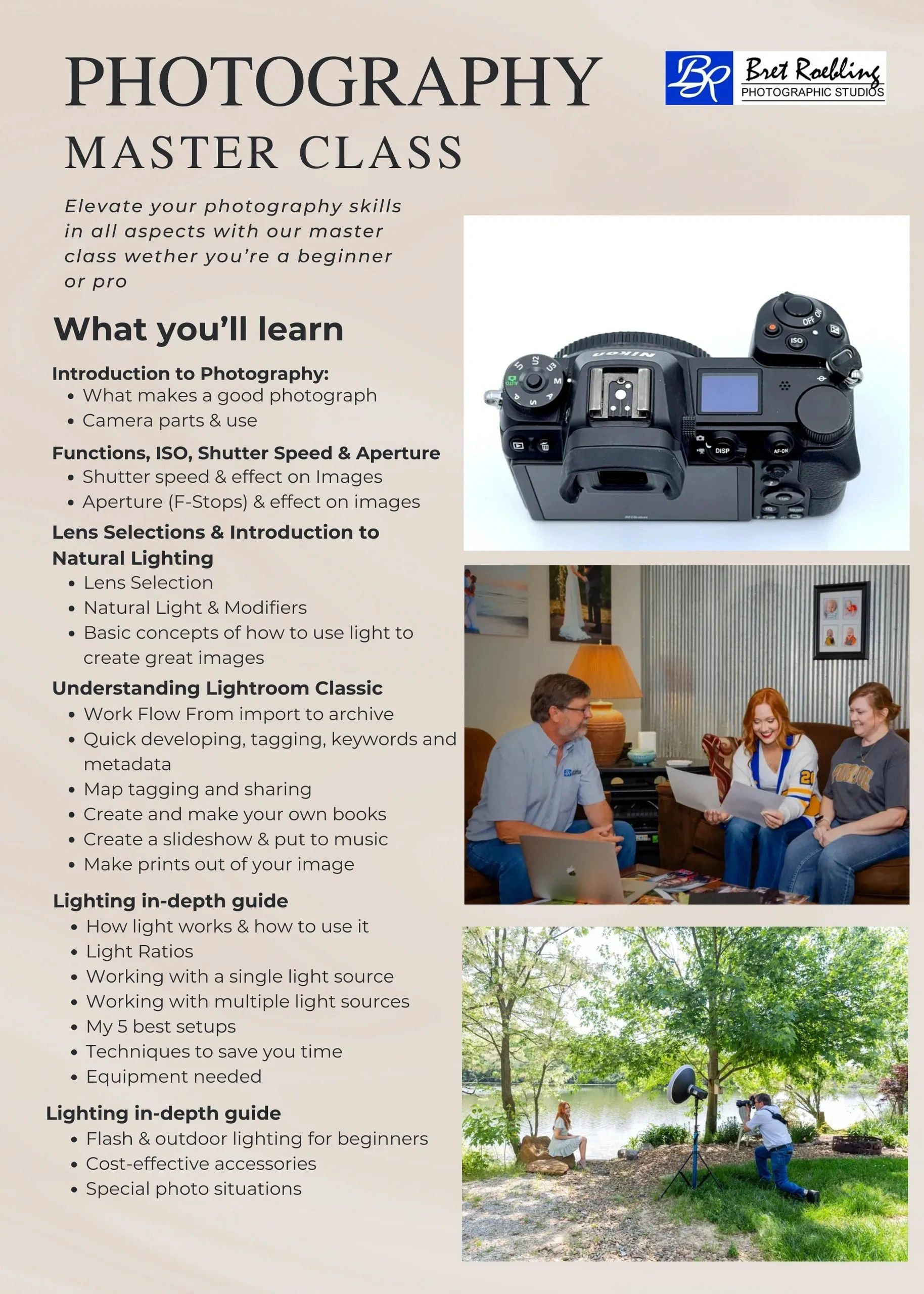 Photography Master Class All in one Day