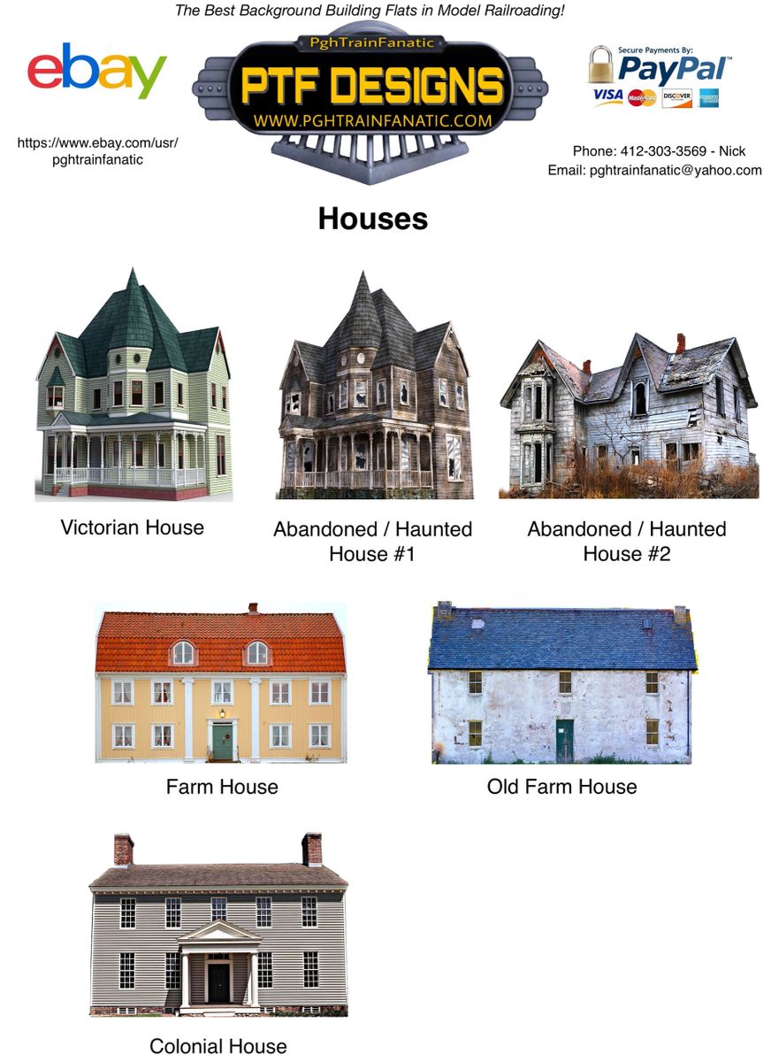 S Scale Houses