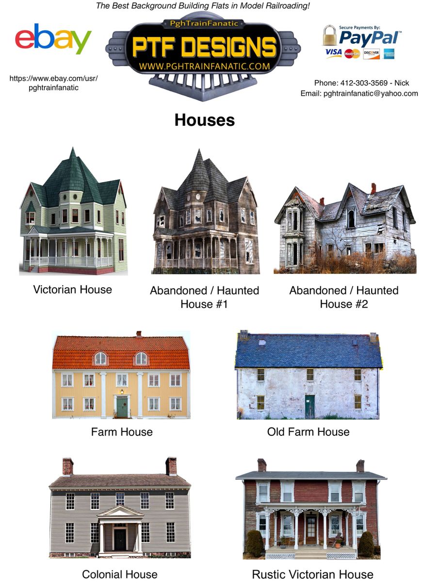 O Scale Houses