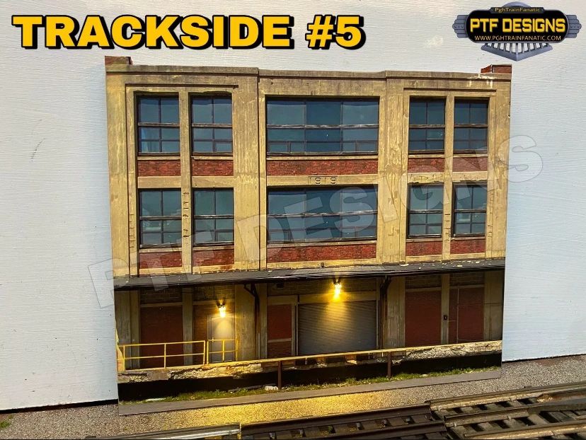HO Scale Trackside #5 Factory - Building Flat