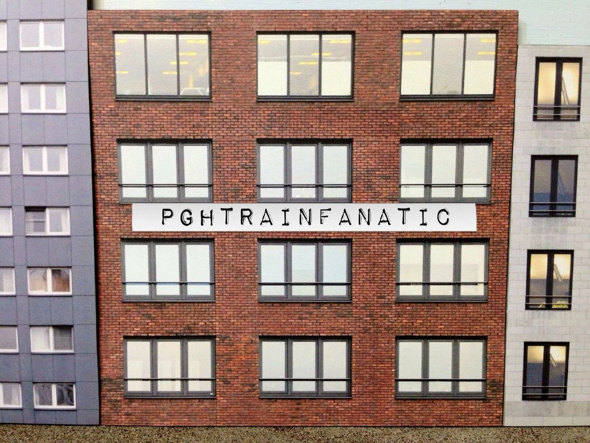 O Scale Commercial #10 building Flat