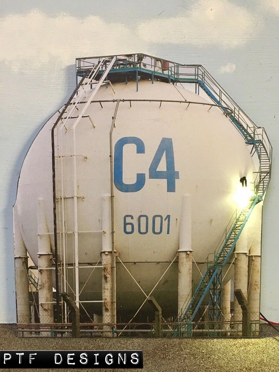 S Scale C4 Tank Building Flat