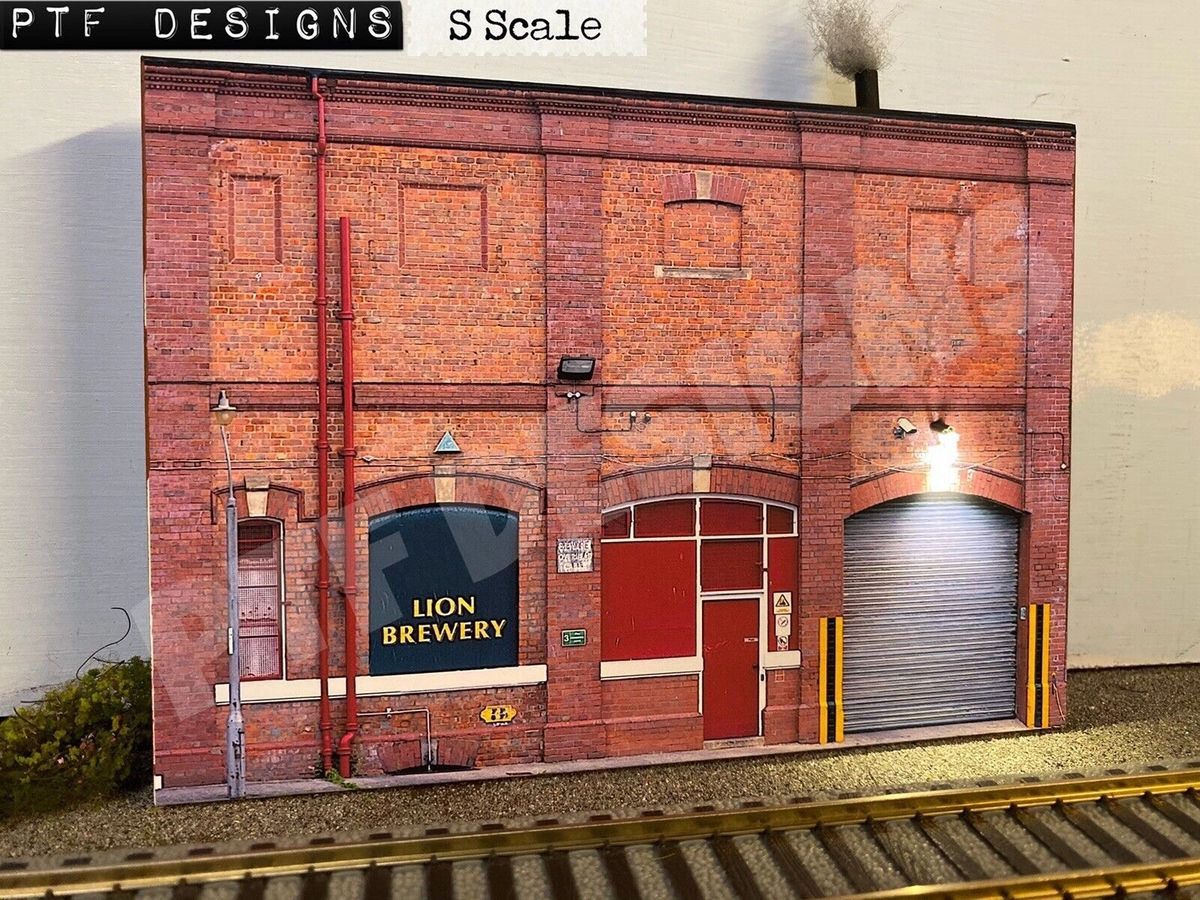 S Scale Brewery Building Flat