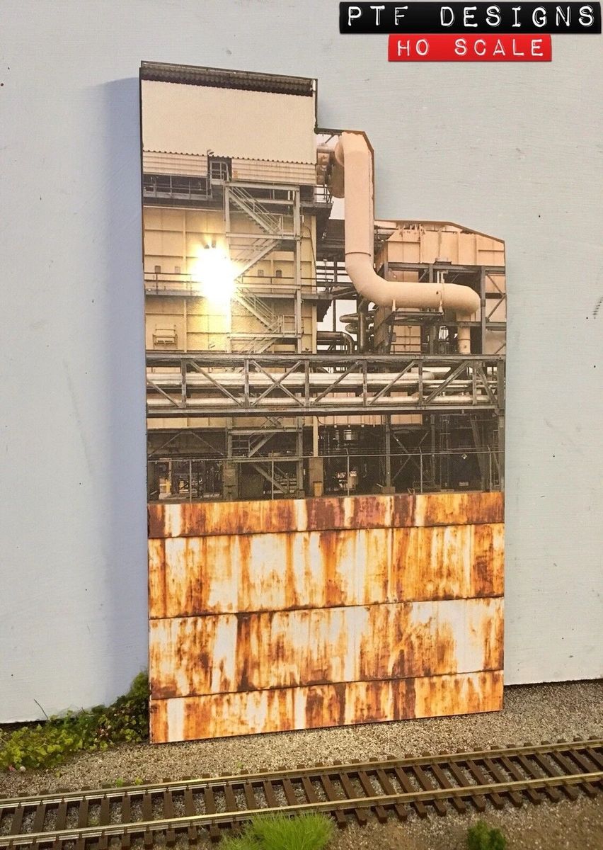 HO Scale Processing Plant - Building Flat