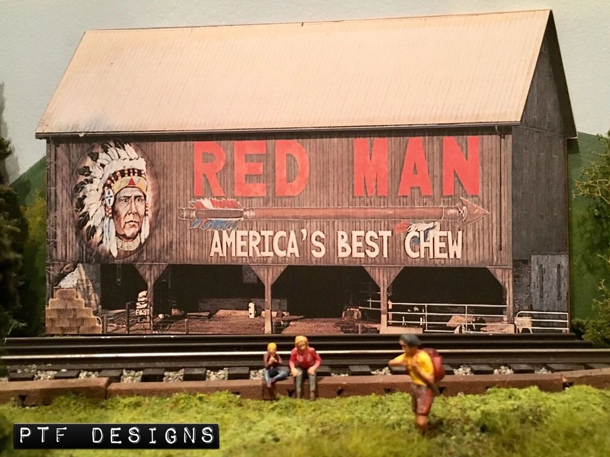 G Scale Redman Barn - Building Flat