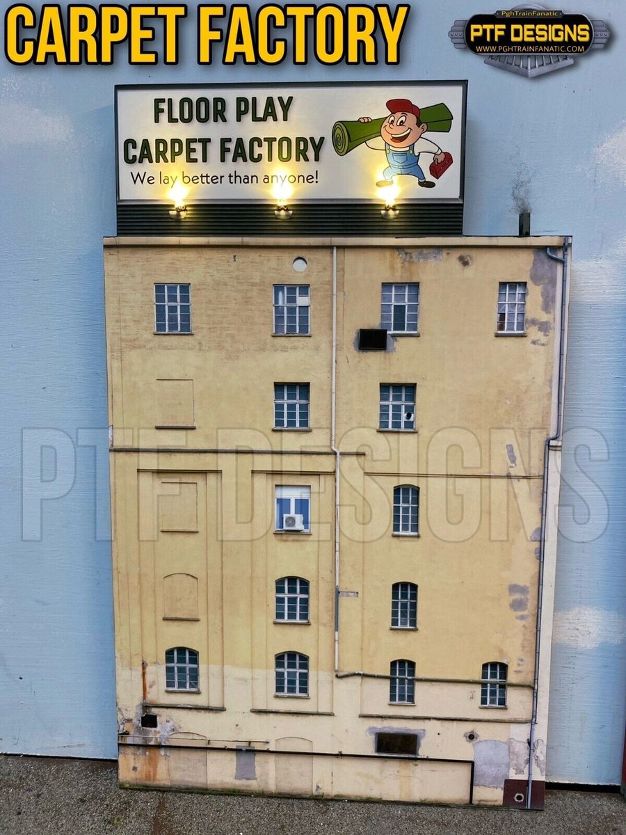 G Scale Floor Play Carpet Factory - Building Flat