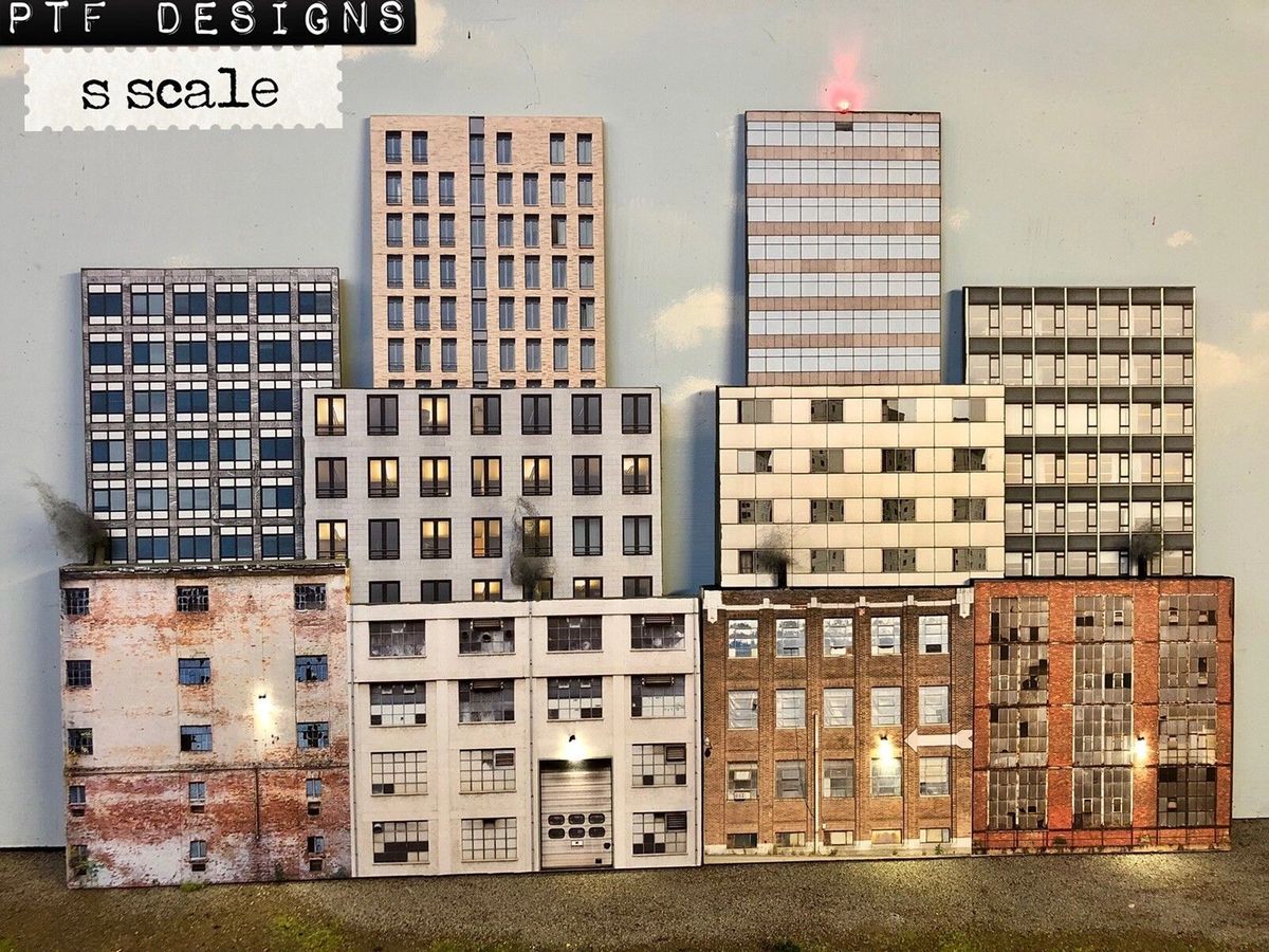 S Scale 10 building City Collage #1 - Building Flats