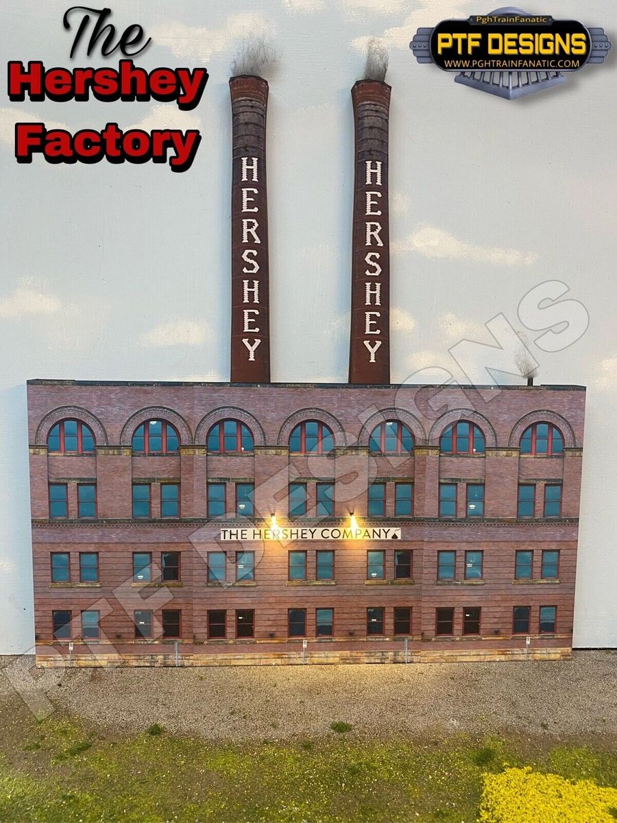 O Scale Hershey Company Factory - Building Flat