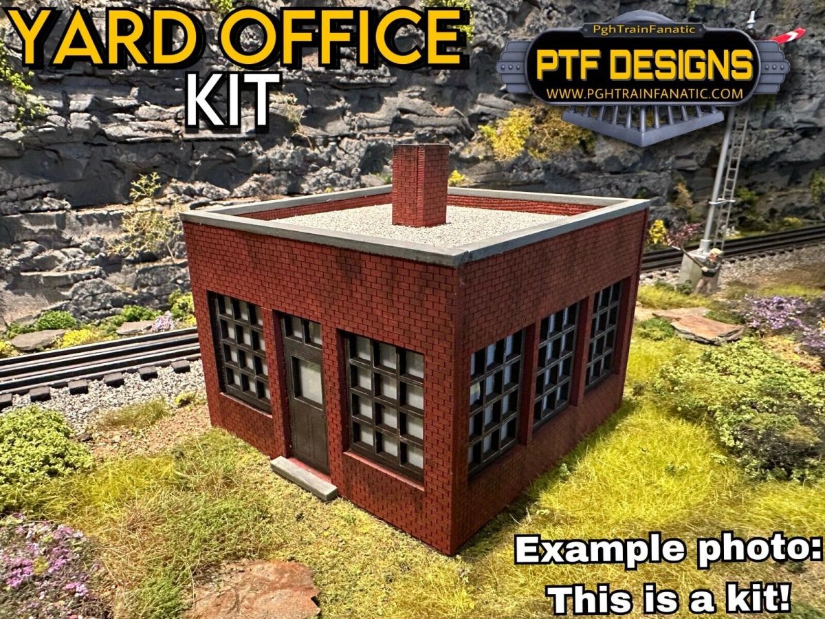 O Scale Yard Office - Laser Cut Kit
