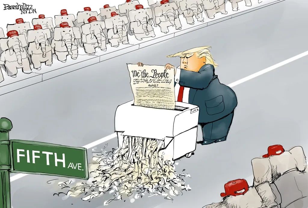 Democracy is very fragile