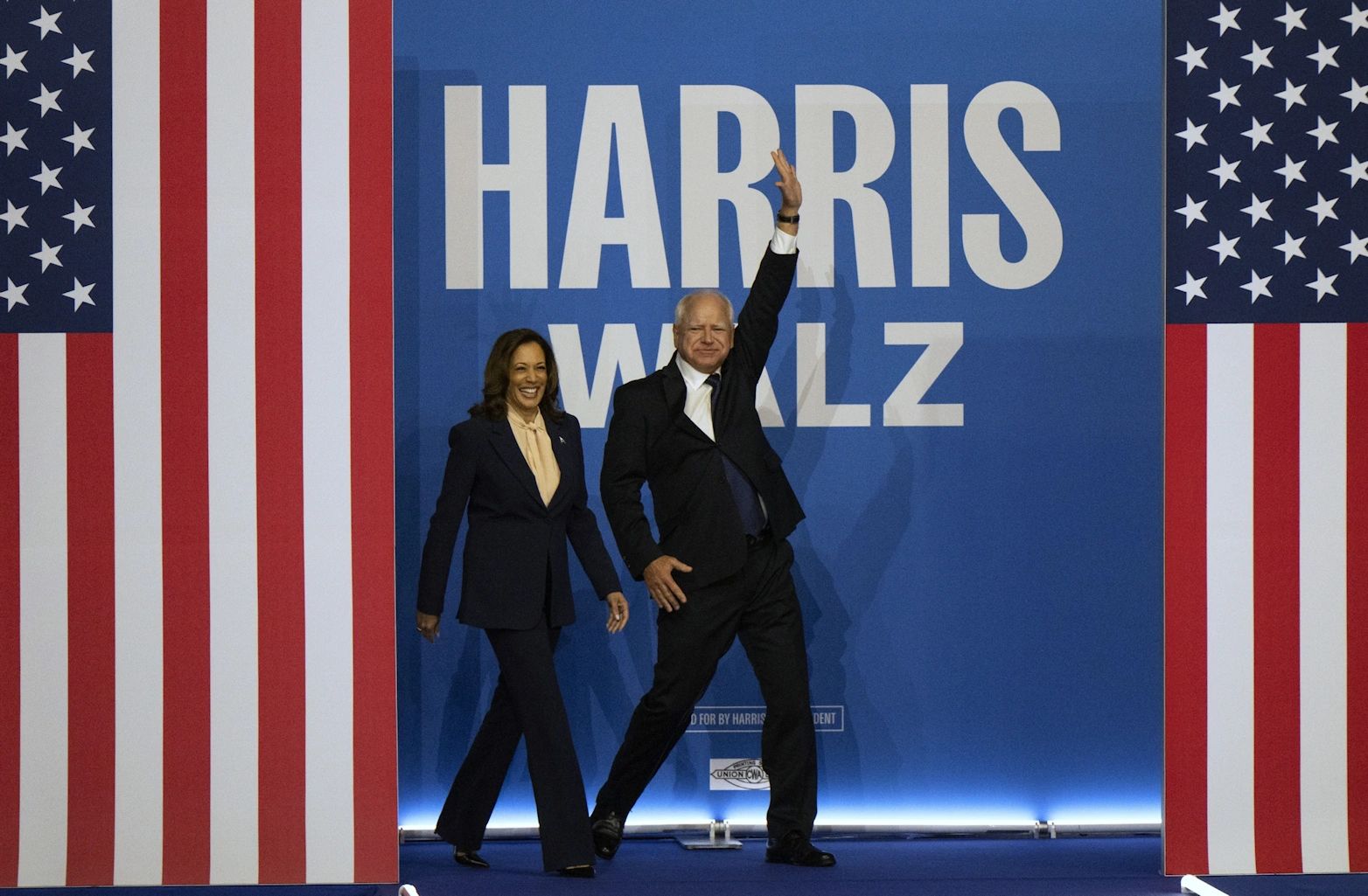 Harris rally was 'ecstatic'