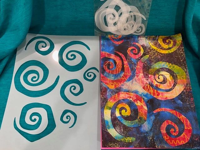 Spiral Stencil and Mask Set