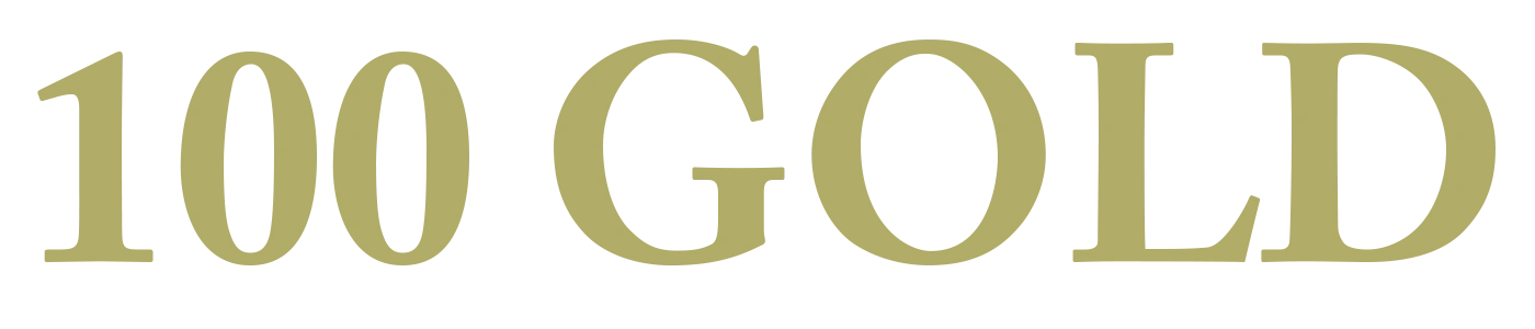100 Gold