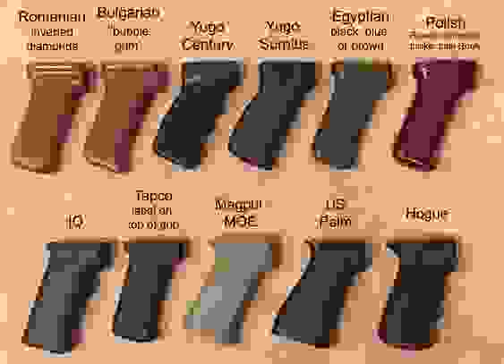 Fingrips - Featureless Rifle, California Compliance