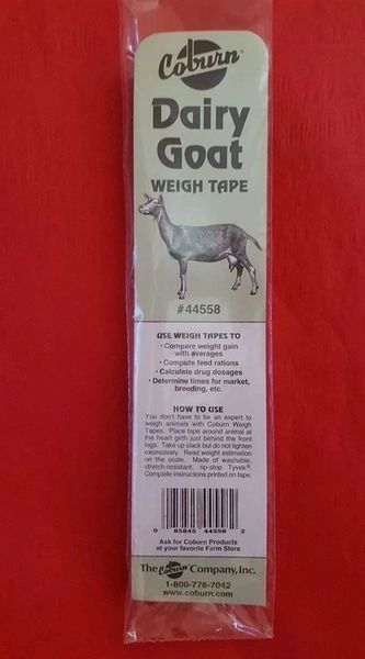Goat Weigh Tape