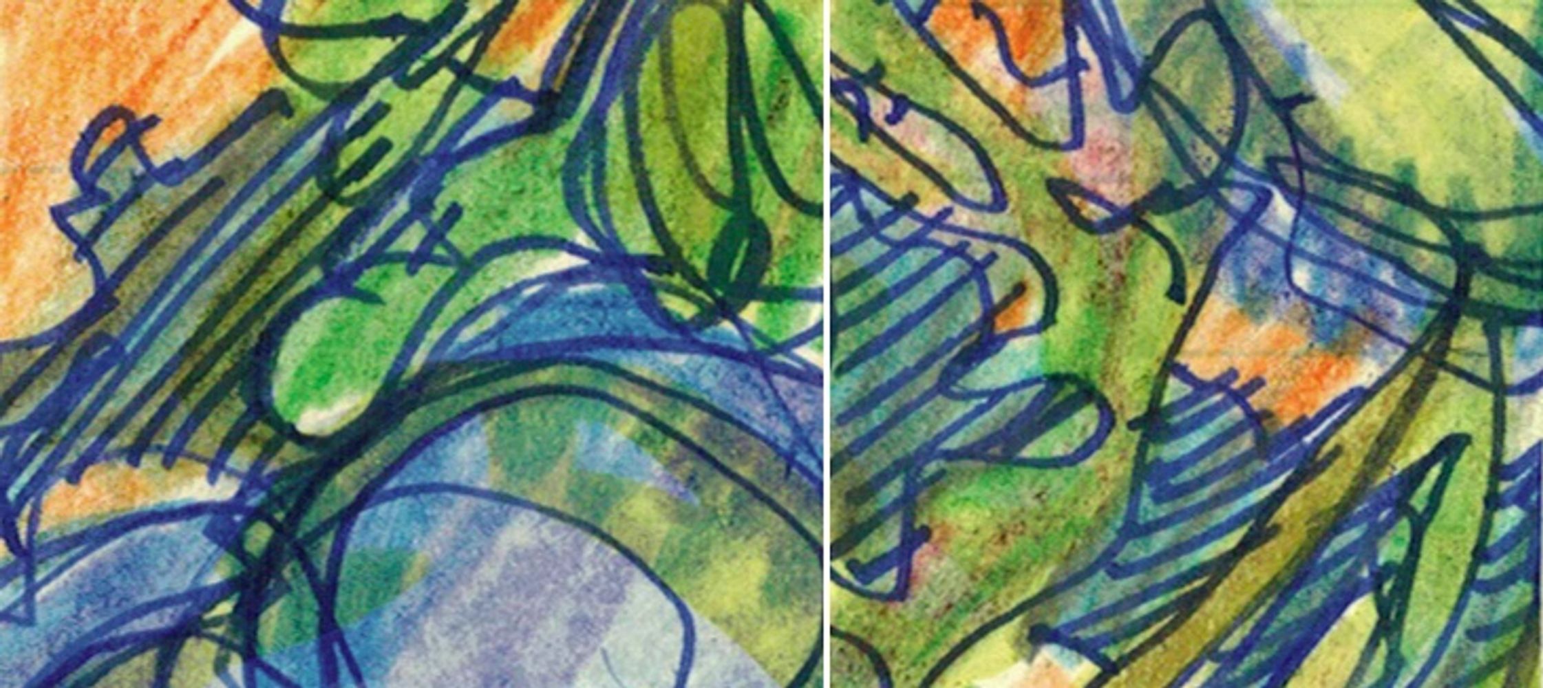 Louise Phillips, drawing practice