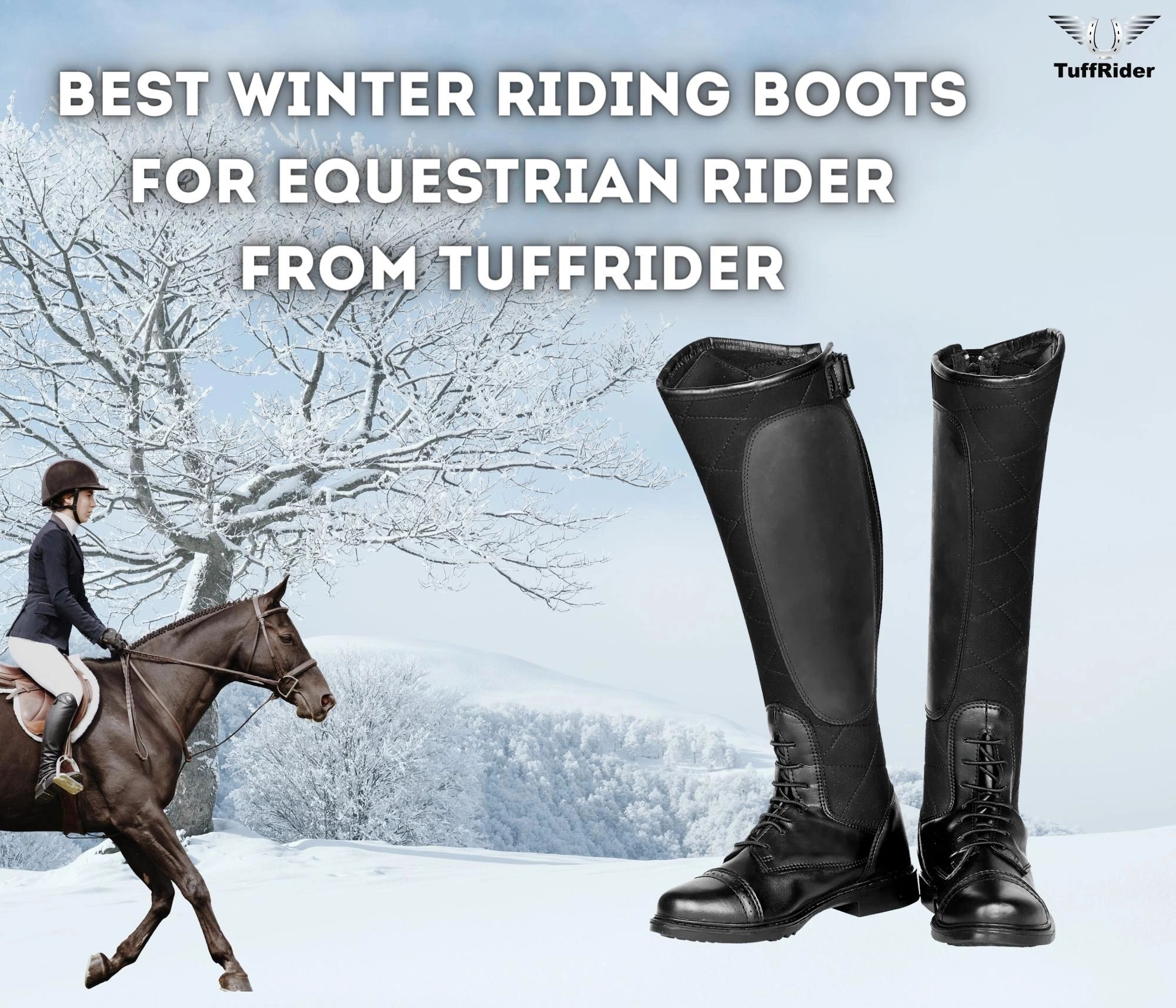 Best Winter Riding Boots for Equestrian Rider from TuffRider