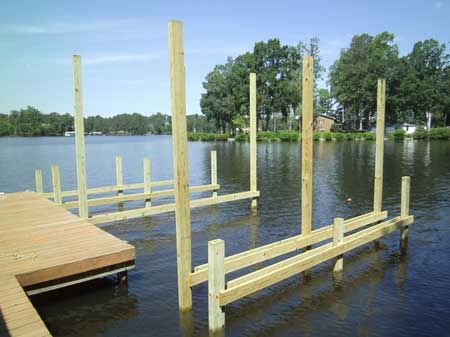 AA Pile Driving - Lake Gaston Custom Boathouse, Pier & Dock ...