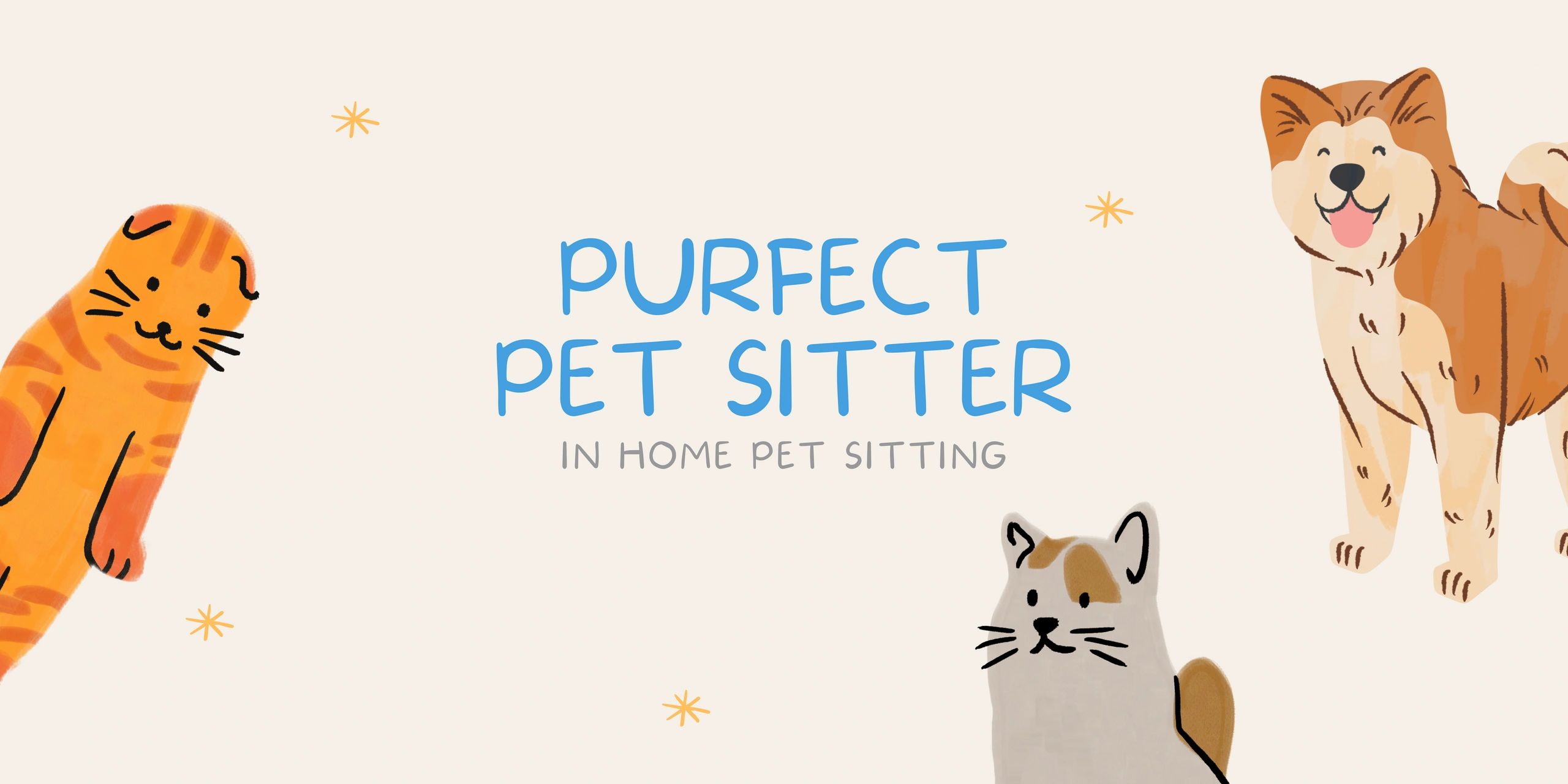 Professional Pet Sitter in Home Pet Care Services