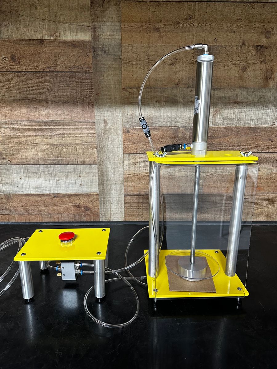 Moveable Plate Smasher