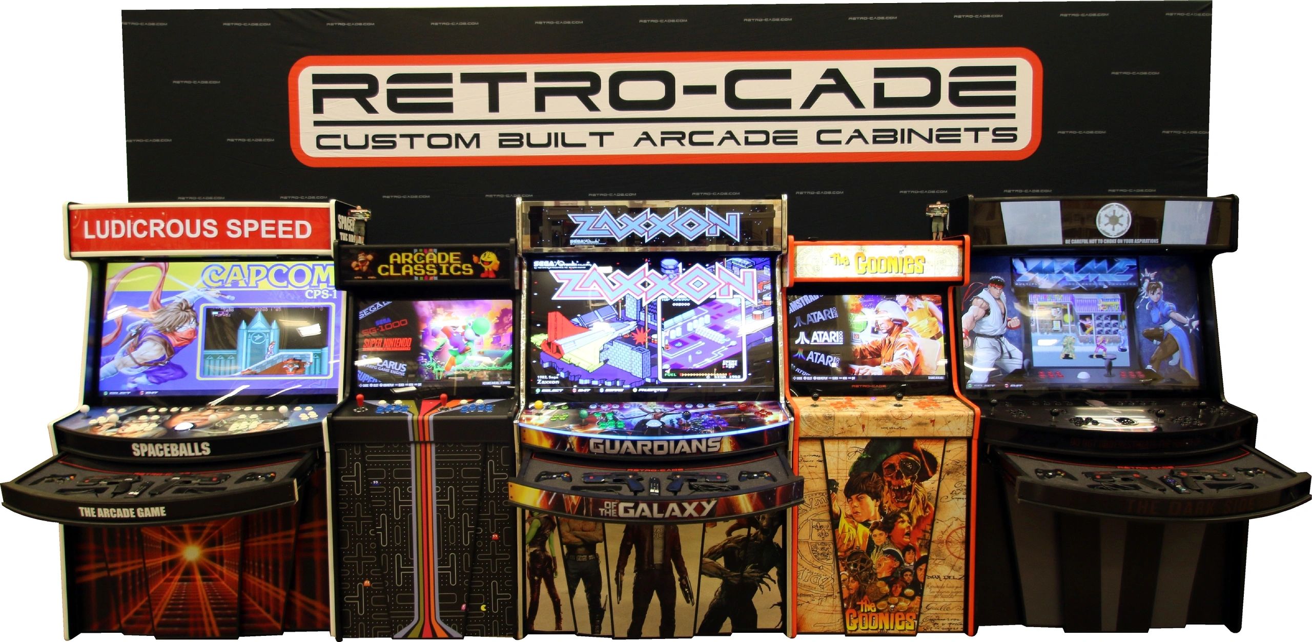 Retro-cade - Arcade Games, Full Size Arcade Cabinets