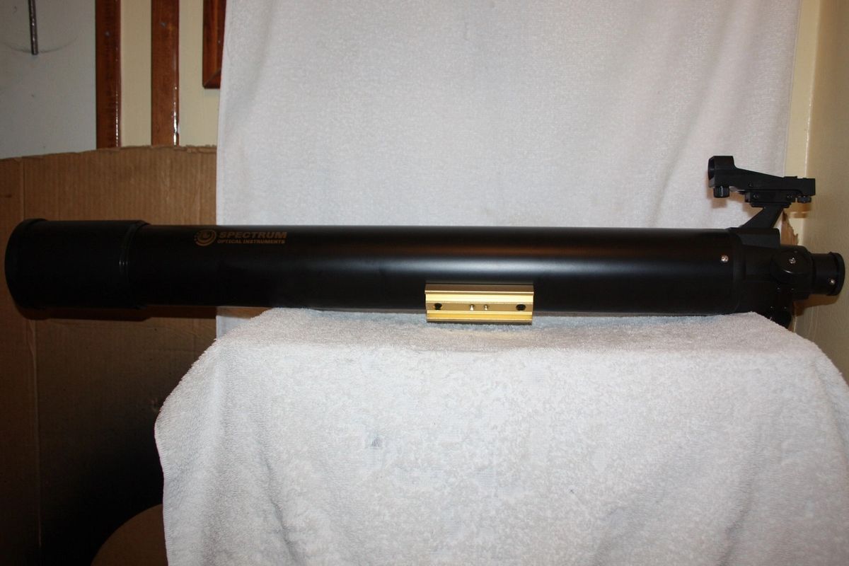 Spectrum 80mm f/11 Refracting Telescope Optical Tube with Red Dot ...
