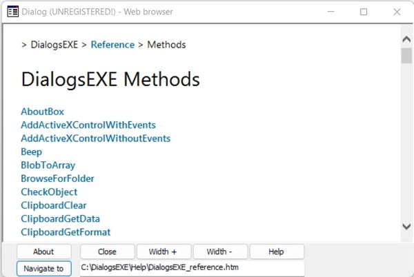 Ui4script Graphical User Interface For Vbscript Jscript Powershell And Com Aware Languages It