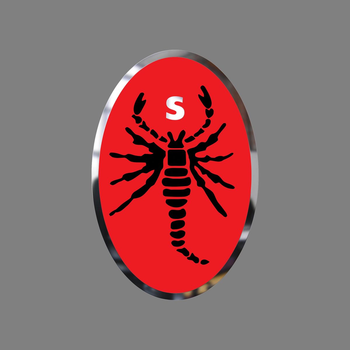 Scorpion Red Back Decal
