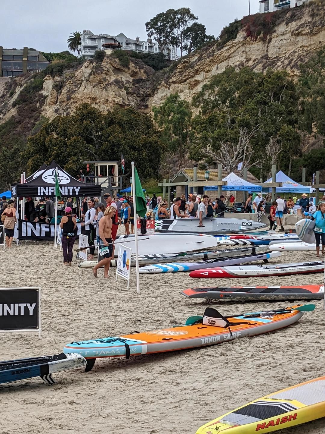Stand Up Paddleboard Competition - Baby Beach at Dana Point, CA