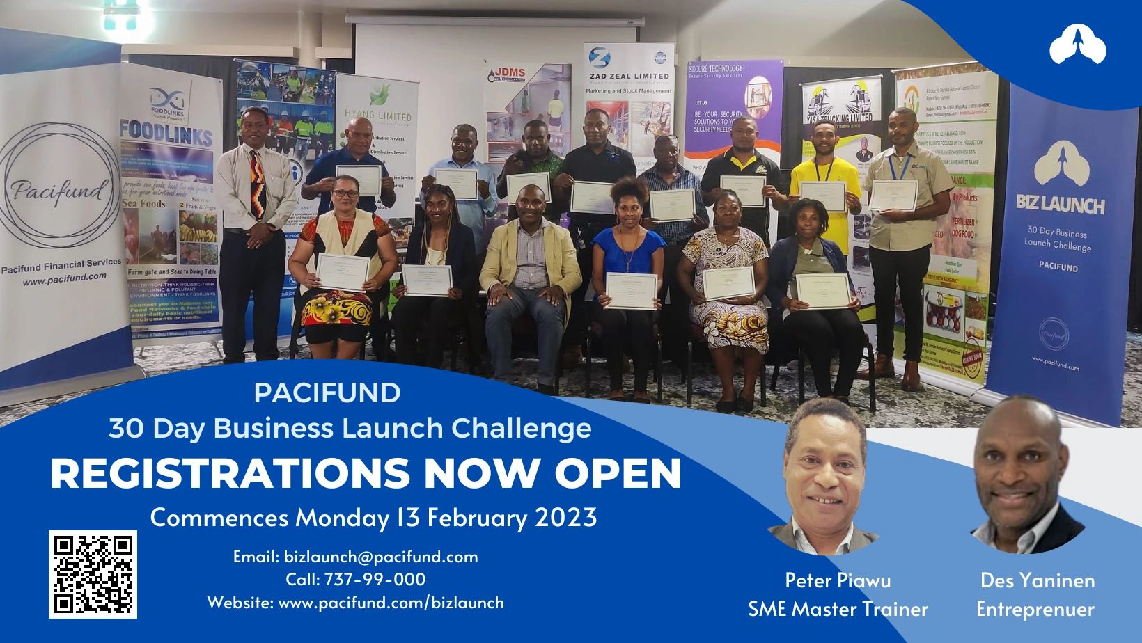 Registrations for the 2023 Business Launch Program now open