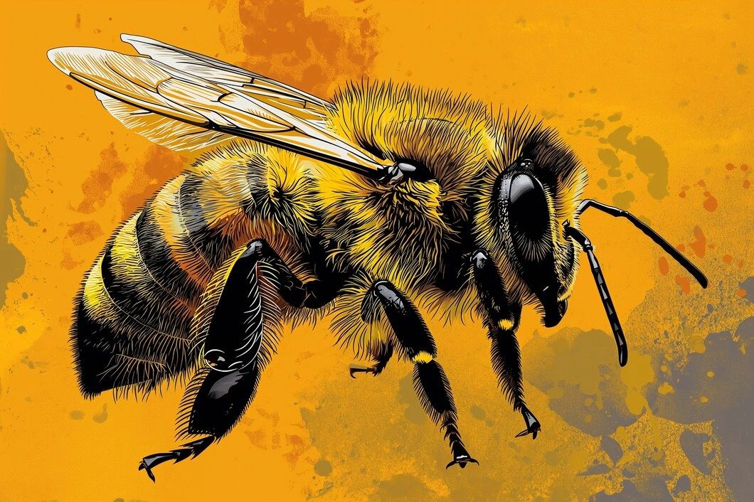 LA ABEJA Y LA MOSCA