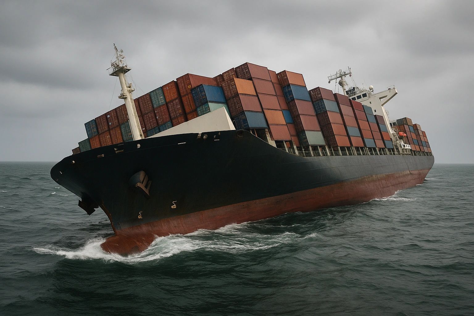 MSC ELSA 3 Capsizing Off Kochi Coast Triggers Emergency