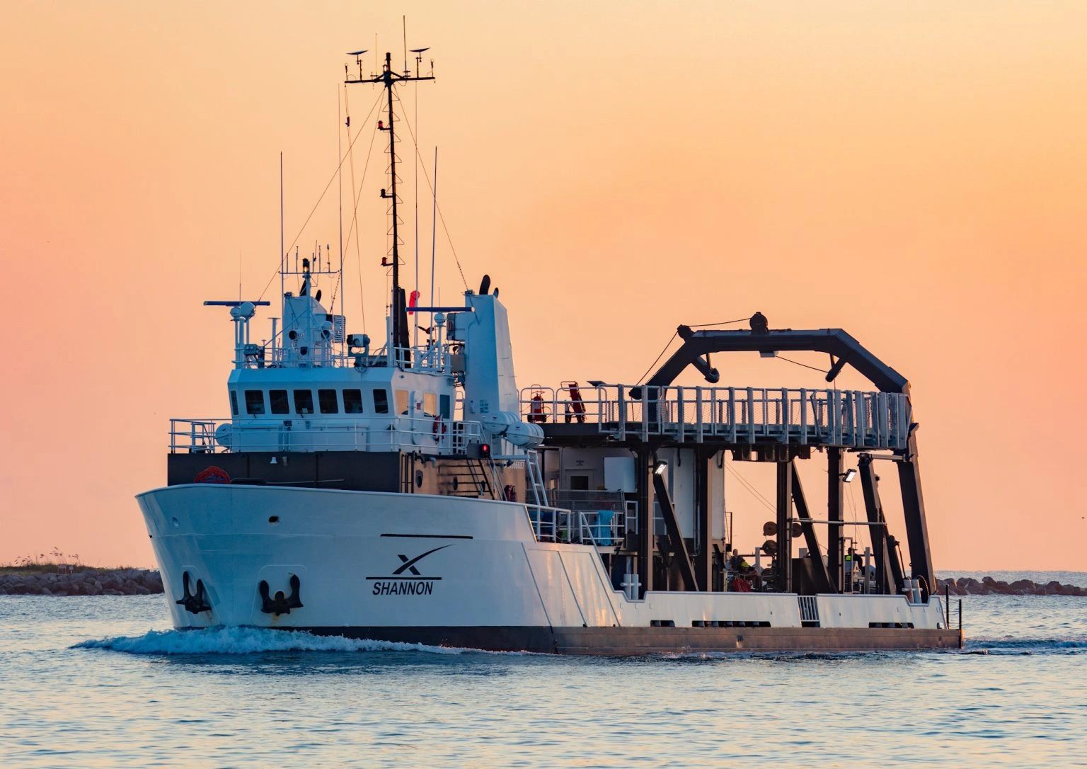 Spotlight on SpaceX's Recovery Vessel Shannon and Its Crew